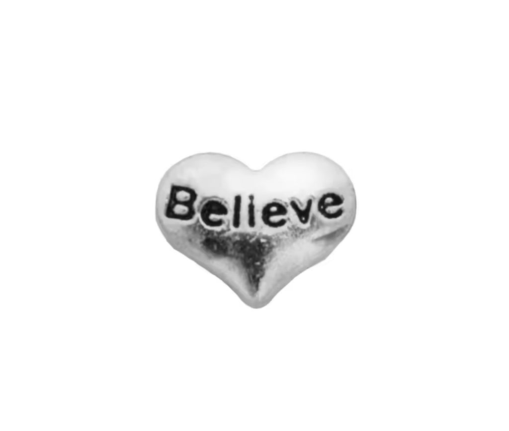 Believe heart – Unique lockets and charms