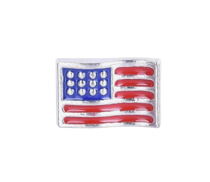American flag – Unique lockets and charms