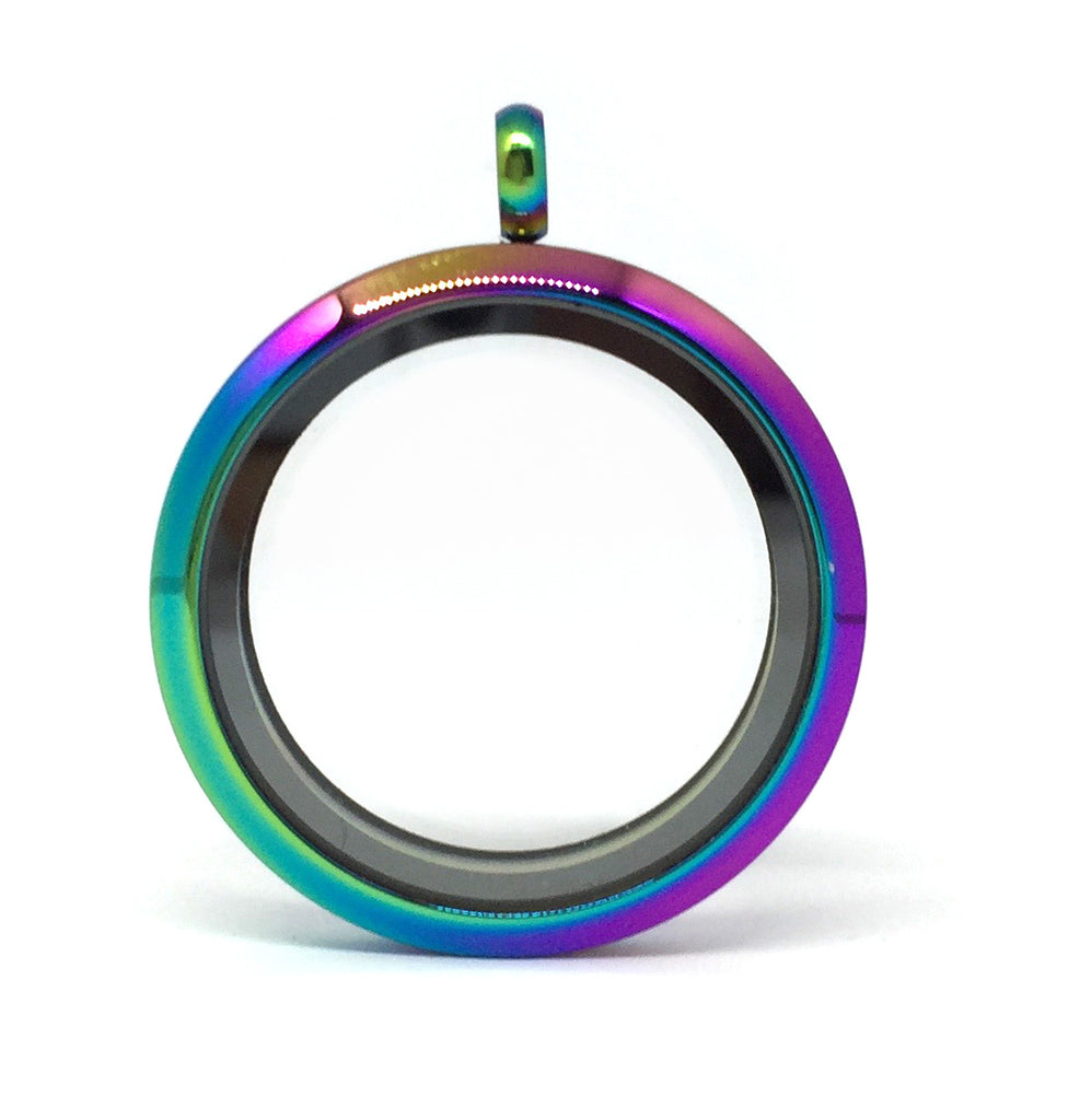 Rainbow necklace – Unique lockets and charms